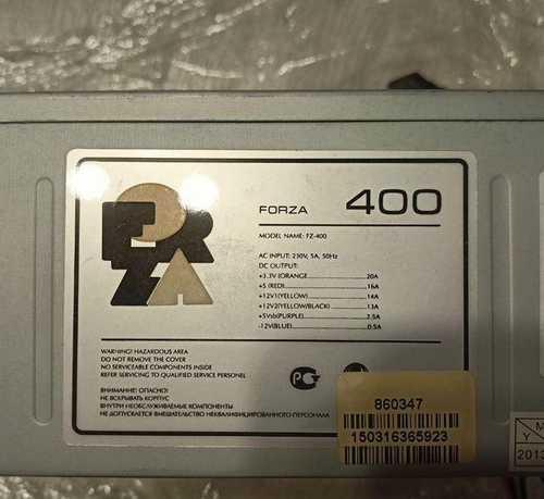 Блок питания Forza FZ-400, 400W