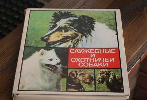 Винтажный набор спичек "Собаки" (СССР, 1981г.)