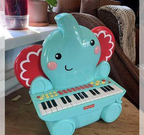 Пианино fisher price слоненок