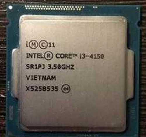 Процессор Intel Core i3-4150 3.5 ггц, 2 ядра, соке