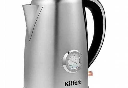 Чайник Kitfort кт-676, серебристый