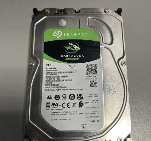 Hdd 2tb barracuda