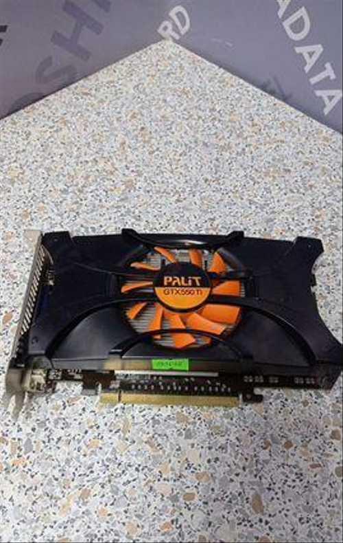 Видеокарта Palit GeForce GTX550Ti 1Gb DDR5 192 bit