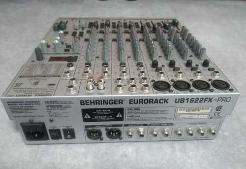 Микшер Behringer UB1622FX-PRO