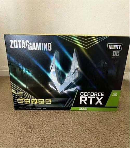 Видеокарта zotac Gaming GeForce RTX 3090 Trinity