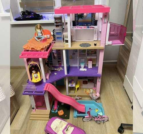 Barbie GRG93 Dream Villa, 3-этажный кукольный