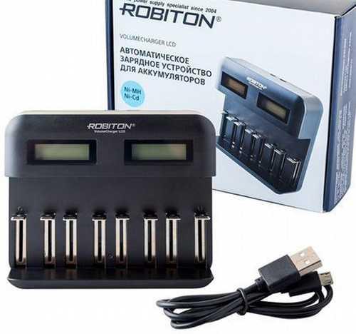 Зарядное устройство Robiton VolumeCharger LCD