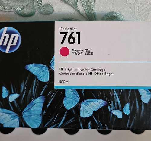 Картридж/ HP 761 400-ml Magenta CM993A