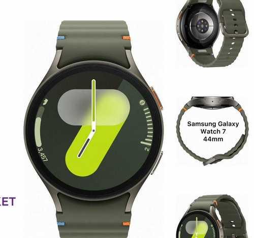 Samsung Galaxy Watch7 LTE 44 мм Зеленые