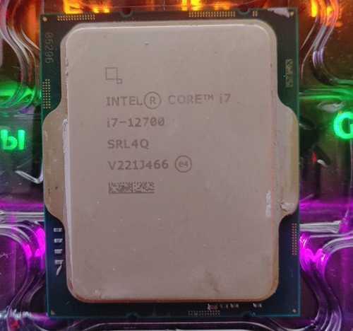 Intel core i7 12700