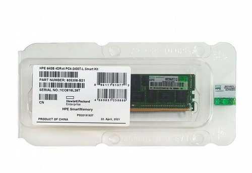 HP 64GB DDR4 PC4-2400T LR / 805358-B21, 819413-001