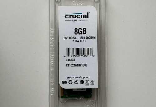 Модуль памяти Crucial 8Gb DDR3L