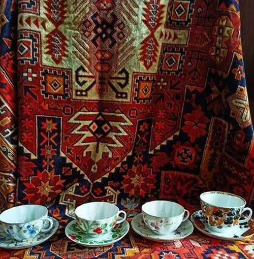 Чайные, кофейные пары лфз, сухарницы лфз СССР