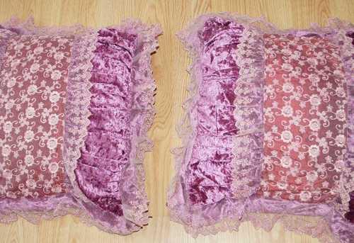 Новые плюшевые декоративные подушки