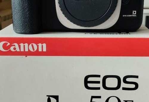 Плёночный фотоаппарат canon EOS 50 E EYE control