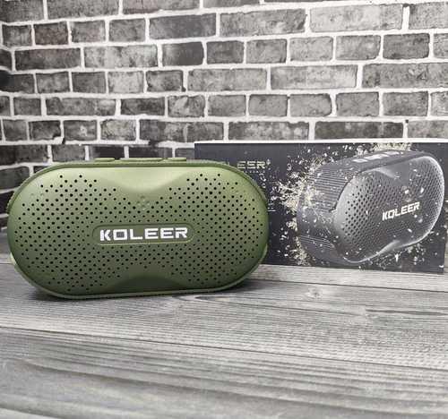 Портативная колонка Koleer S39 Green