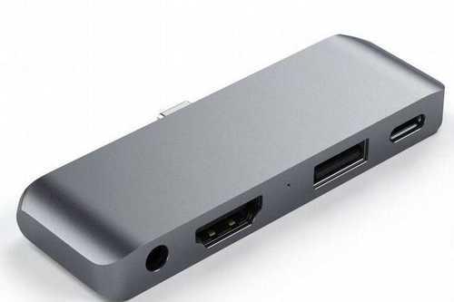Адаптер USB-C Satechi Aluminum Type-C Mobile Pro