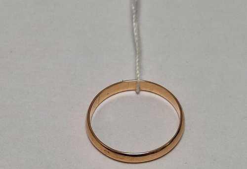 Золотое обручальное кольцо 17,5 р (12320)