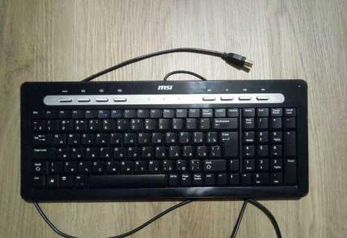Клавиатура MSI StarType ES300MU black