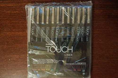 Shinhan Touch Liner линеры цветные 12 штук блистер