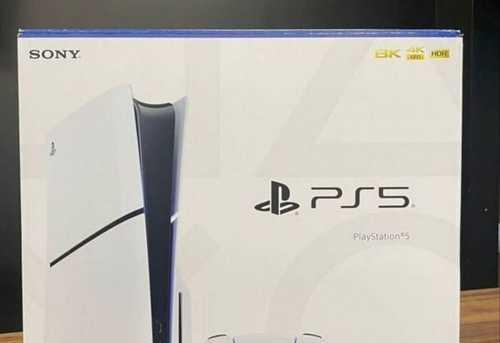 Sony PS5 slim новая + диск fifa 22 от ps4