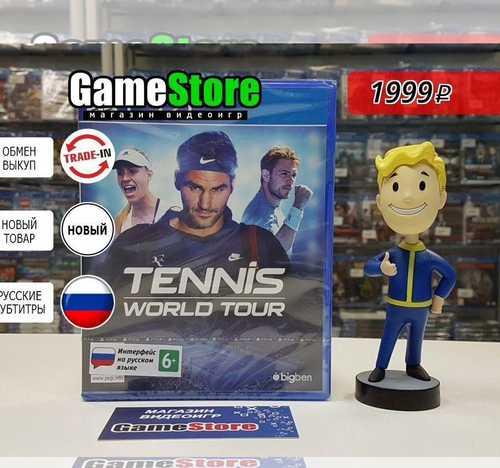 Tennis World Tour Русские субтитры PS4 Новый