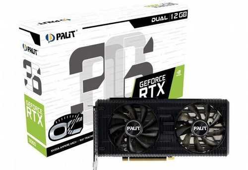 Видеокарта palit GeForce RTX 3060 dual OC 12G