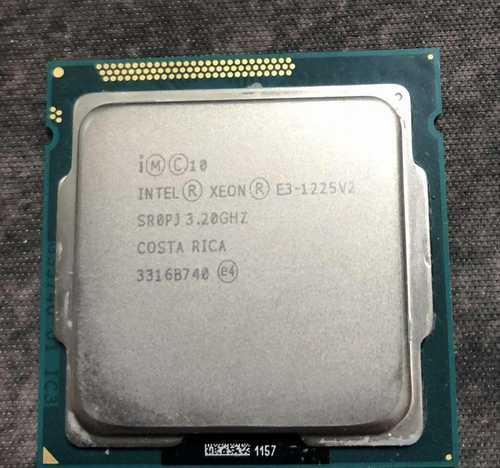 Процессор Xeon E3-1225v2 (i5-3470) lga 1155