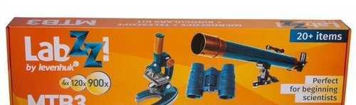 Набор Levenhuk: микроскоп, телескоп и бинокль