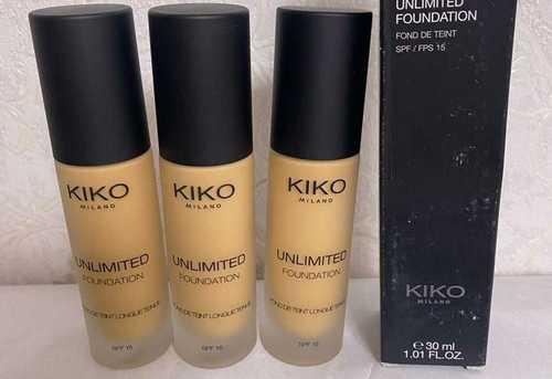 Основа Жидкая Kiko SPF 15, цвет warm beige 45