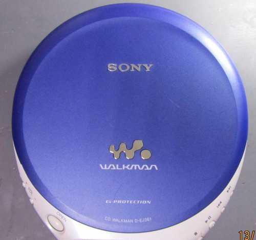 Плеер CD sony d-ej361 рабочий