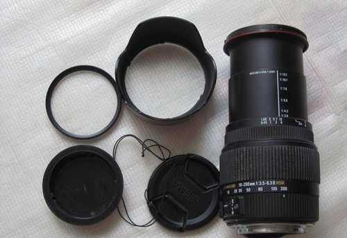 Объектив Sigma18-200/3,5-6,3 для Canon EF-S