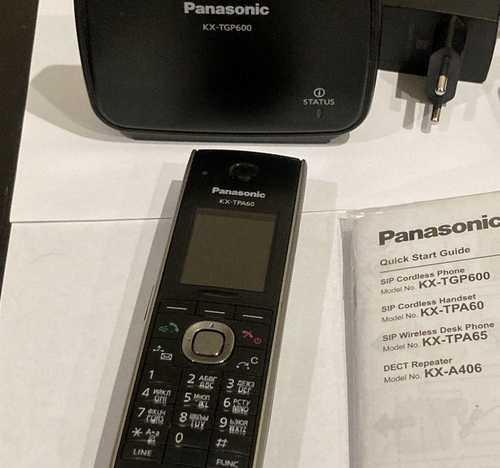 SIP-dect телефон Panasonic KX-TGP600RUB