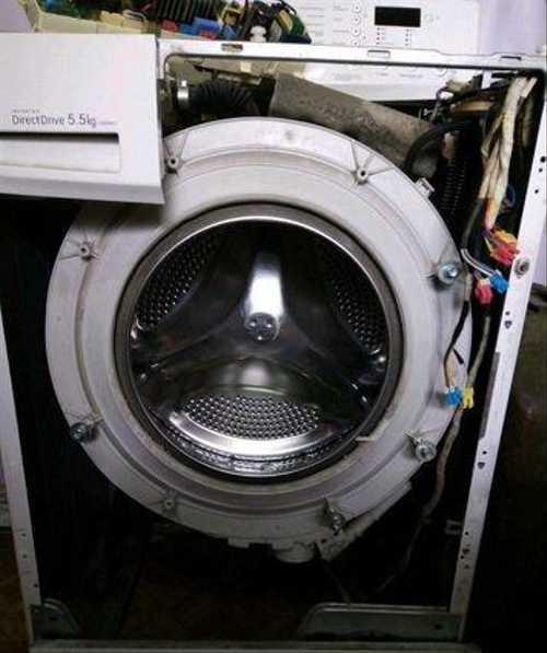 Запчасти стиральной машины LG люк бак кювета