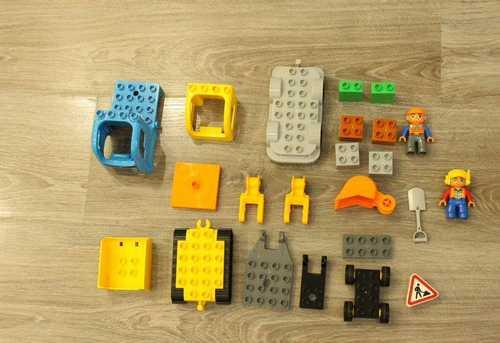 Lego duplo 10812 Грузовик и гусеничный экскаватор