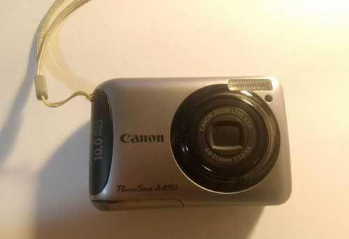 Компактный фотоаппарат canon a490