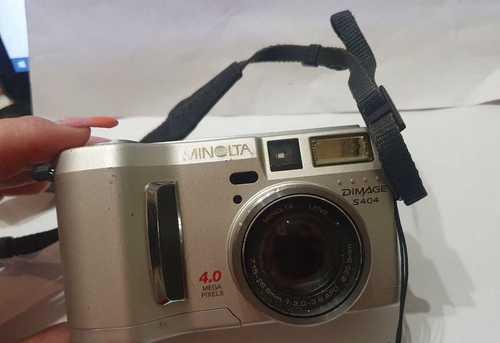 Фотоаппарат konica minolta S404 для ретро фото