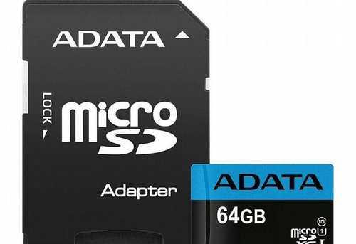 Карта памяти Adata microsdxc Premier Class 10 UHS