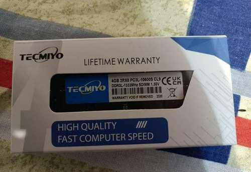 Оперативная память Tecmiyo 4гб ddr3