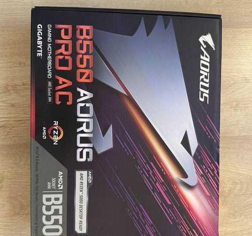 Gigabyte B550 aorus PRO AC