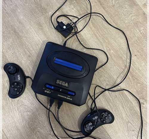 Sega mega drive 2 с играми