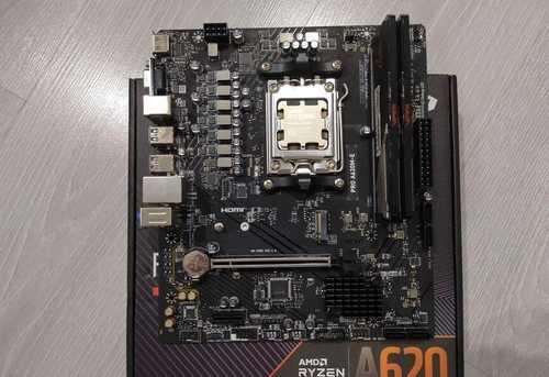 Комплект Msi PRO A620M-E+Ryzеn 5 7600Х+16 Гб DDR5