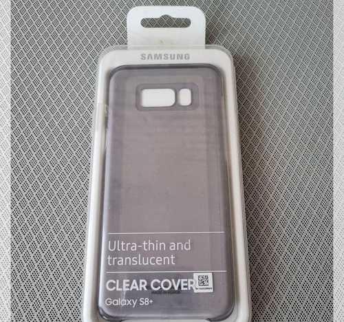 Чехол на samsung s8  Clear Cover