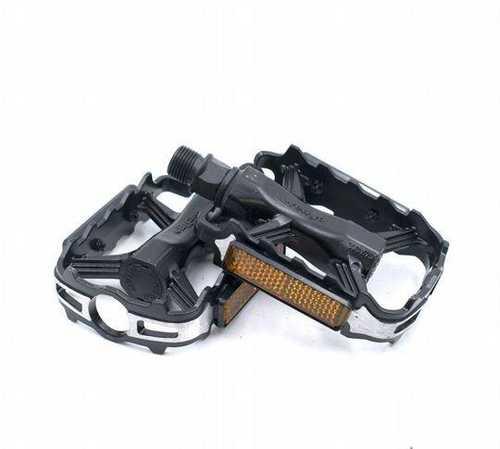 Педали Wellgo мод. M224G, MTB, алюминиевые, фрезер