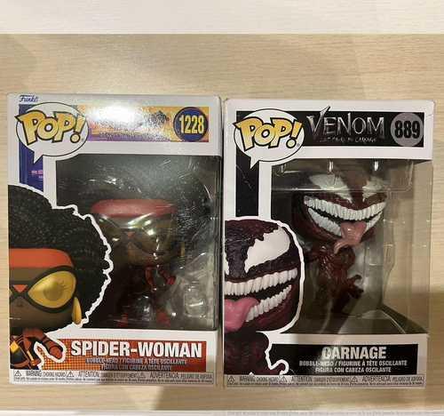 Фигурка funko pop spiderman, venom