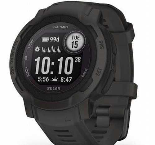 Смарт-часы Garmin Instinct 2 Solar Graphite