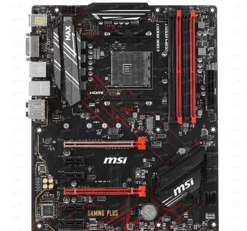 Материнская плата msi b450 gaming plus max