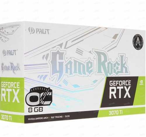 Видеокарта Palit GeForce RTX 3070 Ti GameRock OC