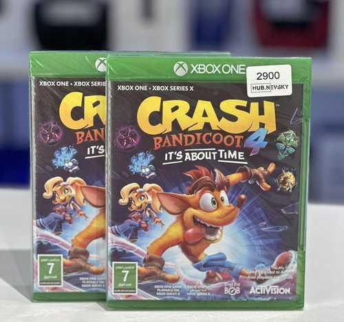 Crash bandicoot 4 it s about time xbox