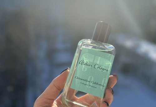 Atelier cologne clementine california распив